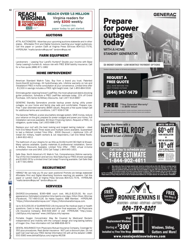 C-VILLE Weekly | Classifieds